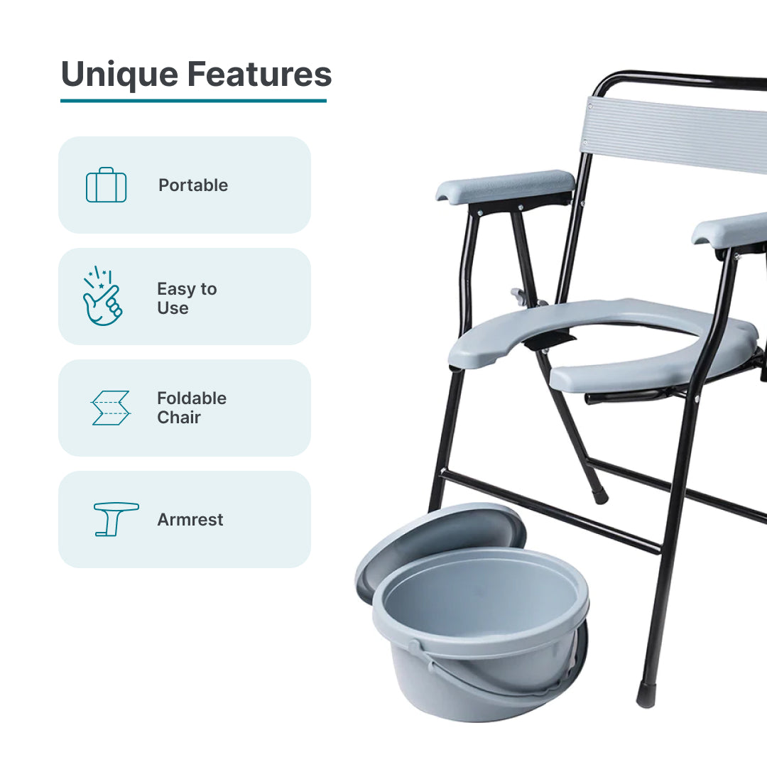 Buy Arrex V20 Commode Chair Online at Medura Healthcare
