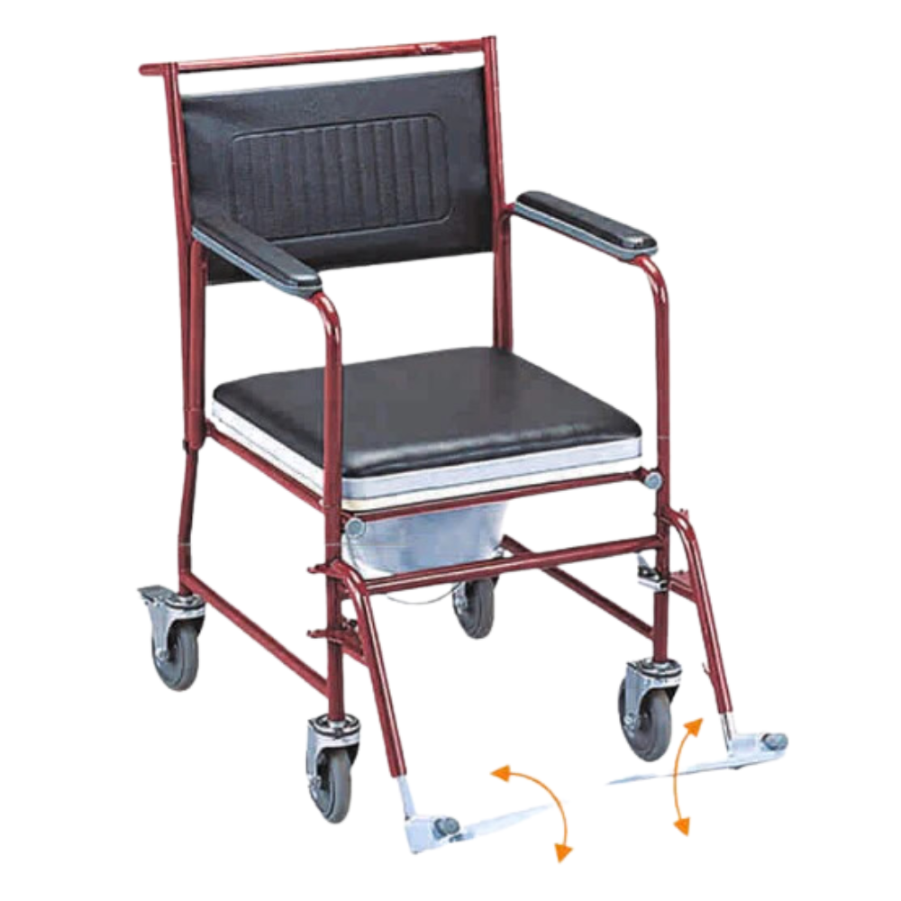 Buy Arrex Edda Commode Wheelchair Online at Medura Healthcare